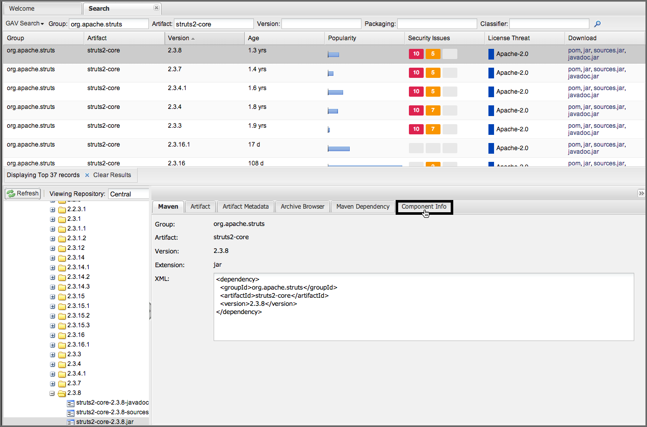 Nexus Documentation Nexus Iq Server 116